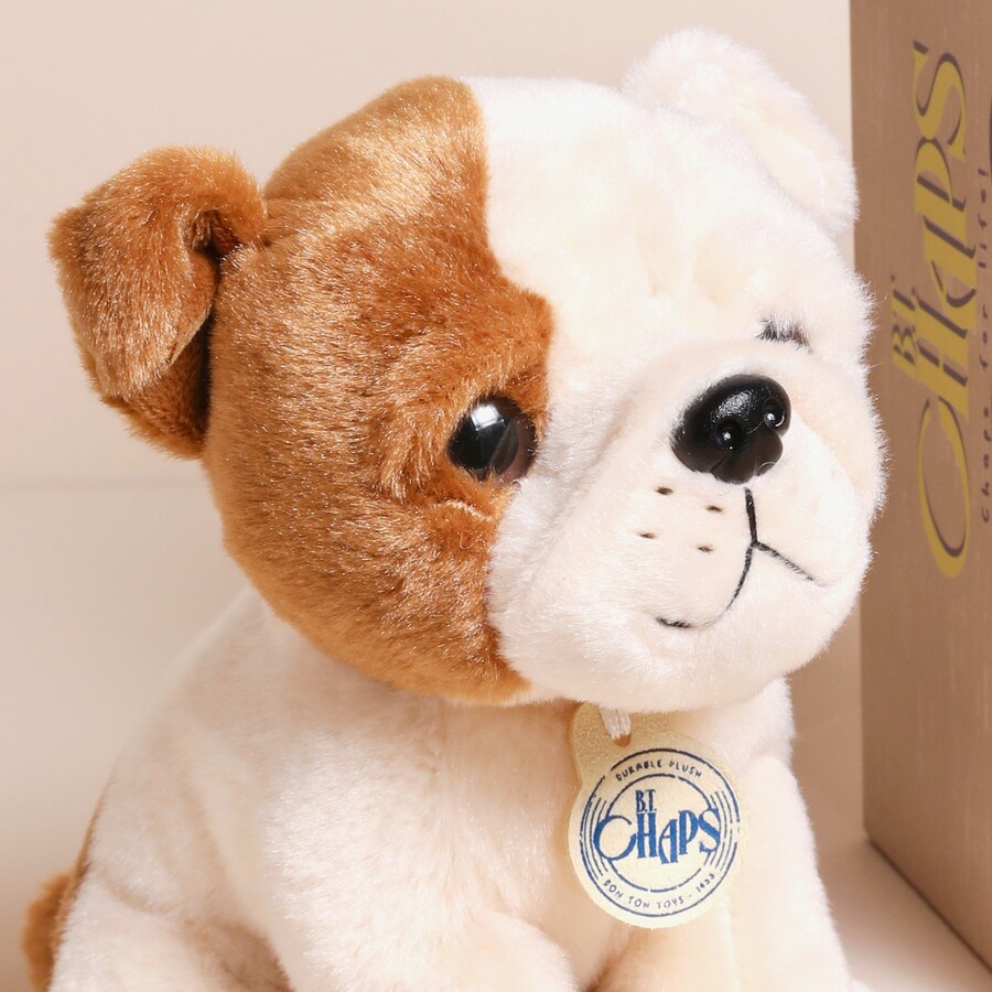 Bertha American Bulldog Soft Toy in Box | B.T. Chaps | Lisa Angel