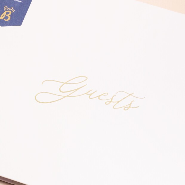 Wedding Guest Book | Busy B | Stationary | Lisa Angel