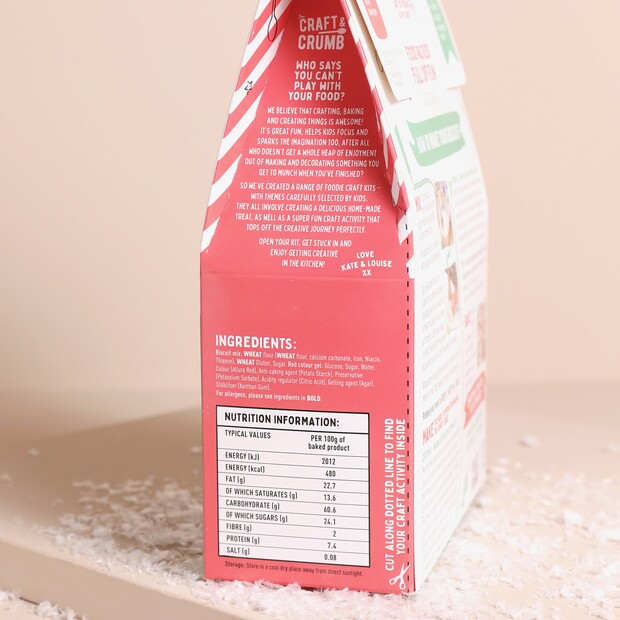 Candy Cane Biscuits Bake and Craft Kit | Craft & Crumb