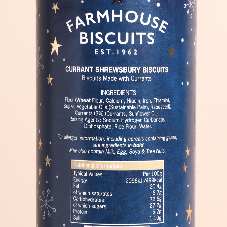 Currant Shrewsbury Biscuits Polar Bear Tube | Farmhouse | Lisa Angel