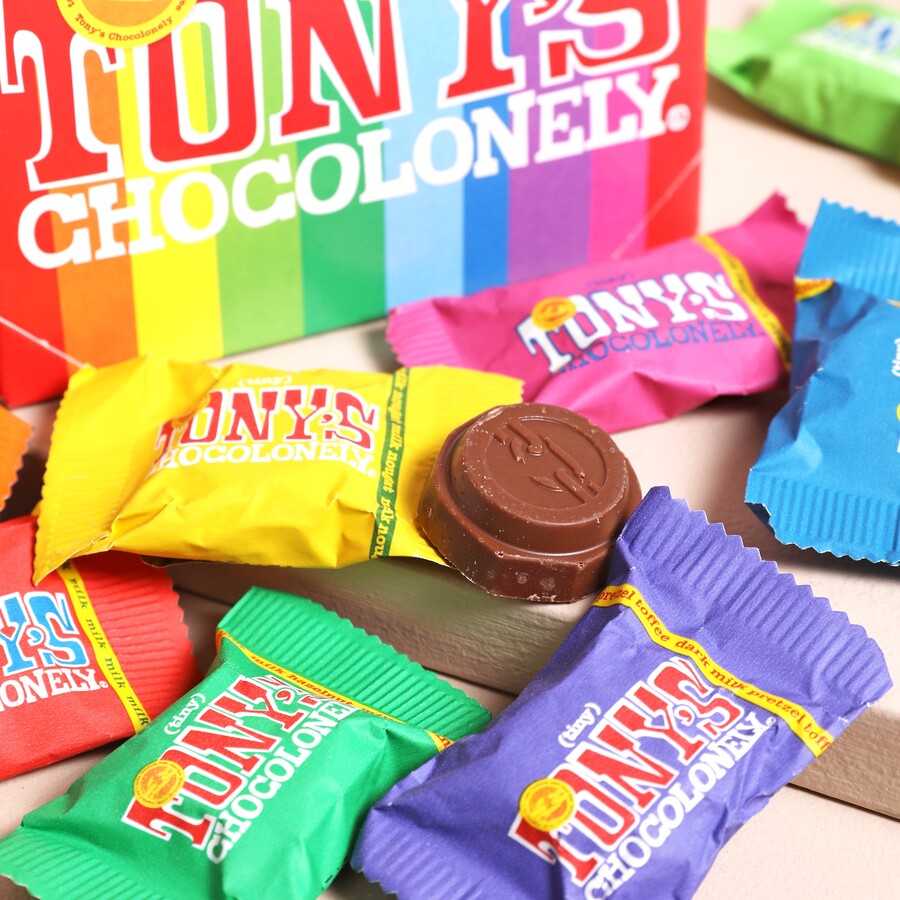 Tiny Tony's Christmas Gift Box | Tony's Chocolonely | Lisa Angel