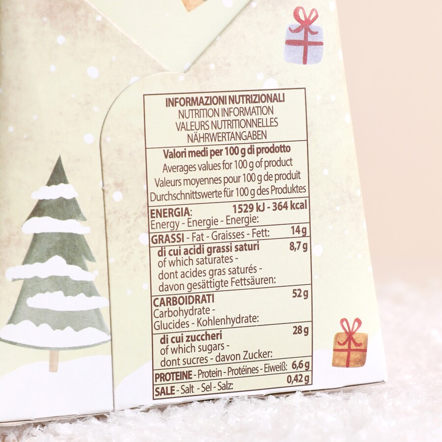 Traditional Mini Panettone In Hanging Gift Box | Virginia | Lisa Angel