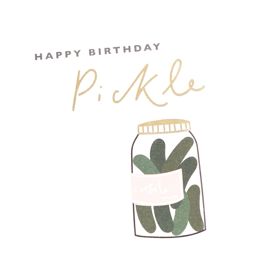 Pickle Birthday Card | Caroline Gardner | Lisa Angel