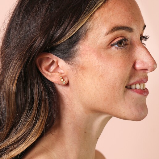 Star Stud Crawler Earrings Estella Bartlett Lisa Angel