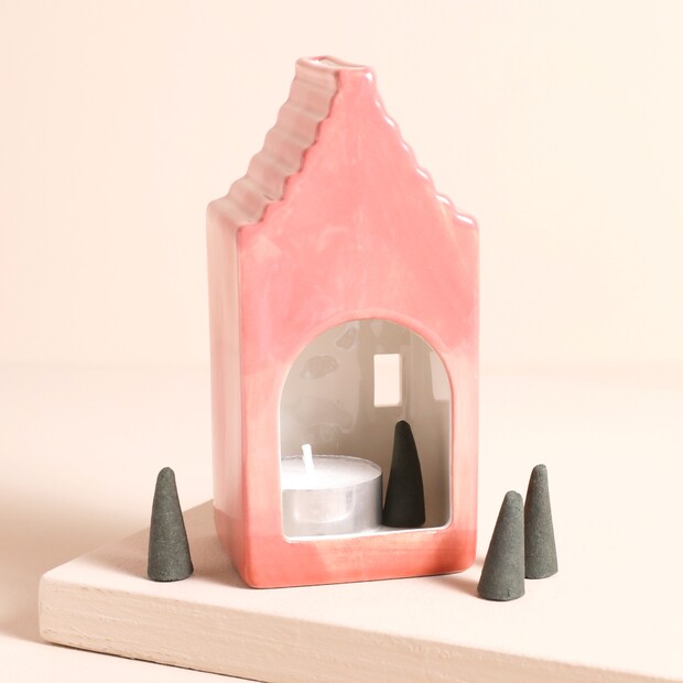 Amsterdam House Incense and Tea Light Holder | Paddywax | Lisa Angel