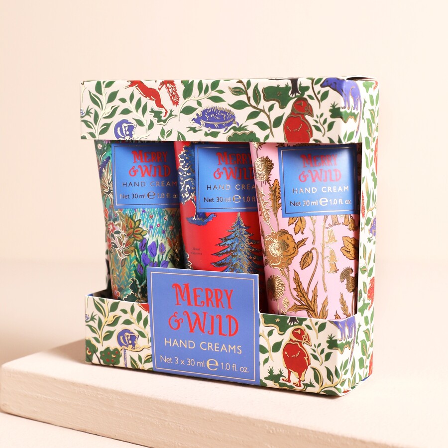 Merry and Wild Hand Creams Set of 3 | Heathcote & Ivory | Lisa Angel