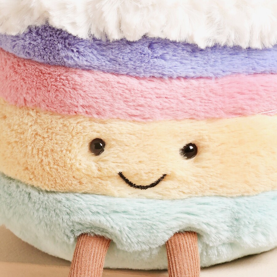 Amuseables Rainbow Birthday Cake Soft Toy | Jellycat | Lisa Angel