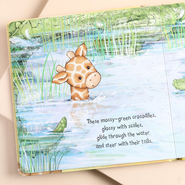 Just Like Me A Bashful Giraffe Story Book | Jellycat | Lisa Angel