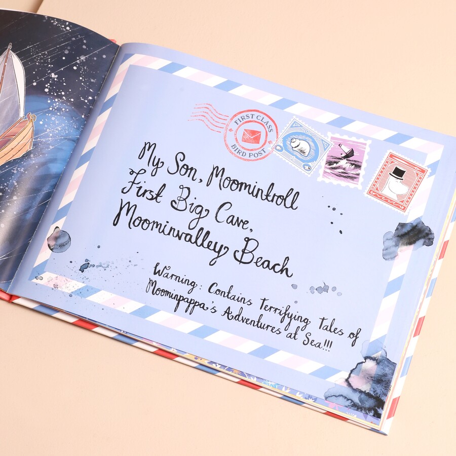 Moomin Mail: Real Letters to Open and Read Book | Lisa Angel