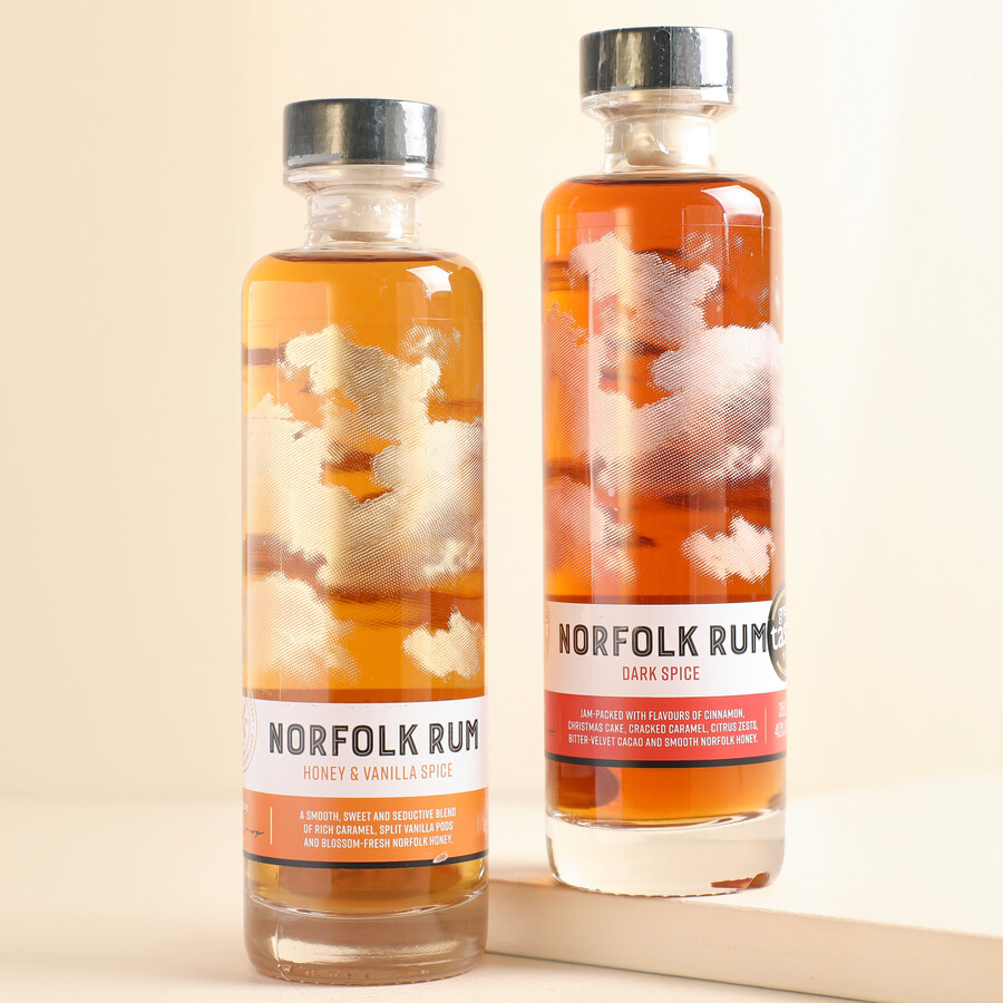 35cl Dark Spiced Rum | The Norfolk Spirit Co. | Lisa Angel
