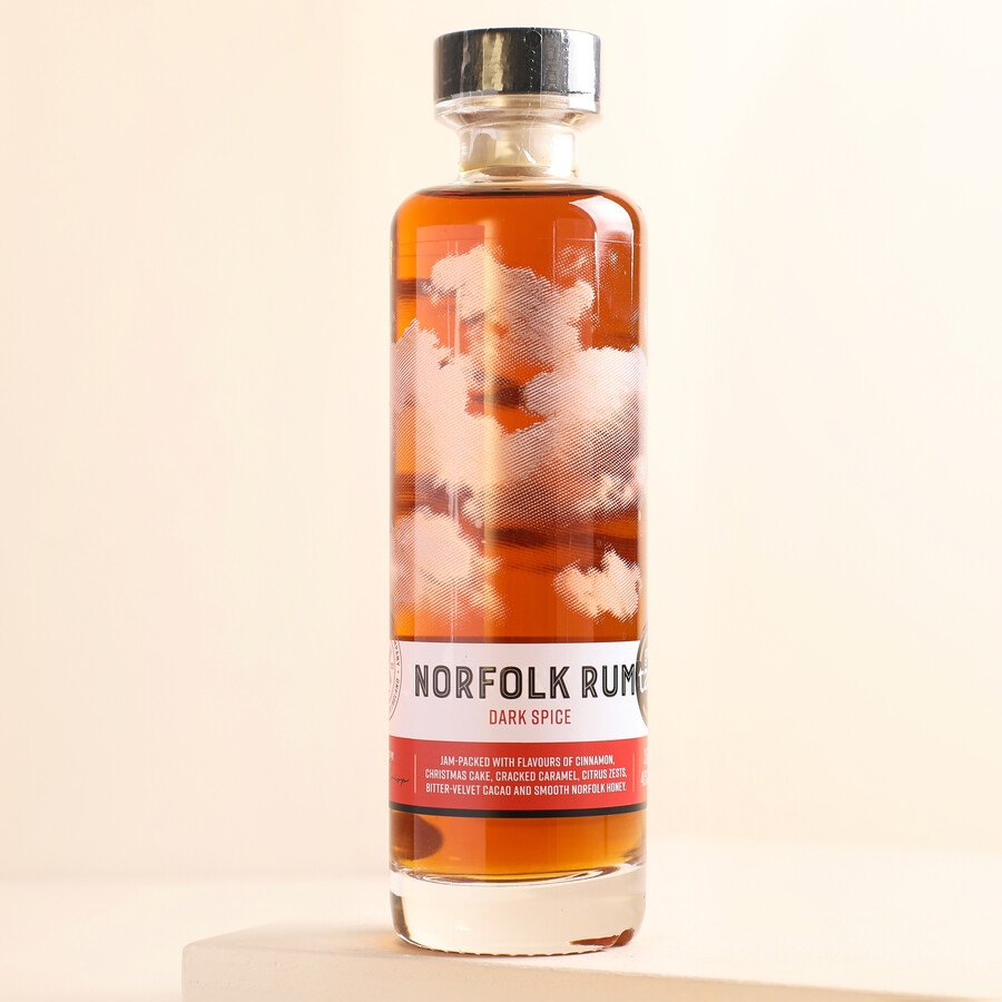 35cl Dark Spiced Rum | The Norfolk Spirit Co. | Lisa Angel