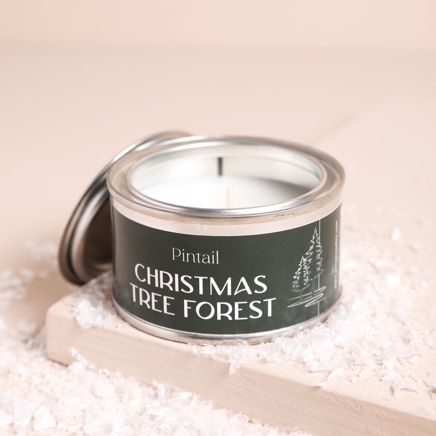 Paint Pot Christmas Tree Forest Candle | Pintail Candles | Lisa Angel