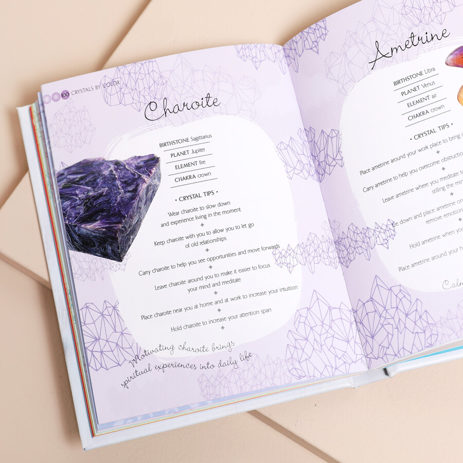 Crystal Tips and Cures Book | Lisa Angel