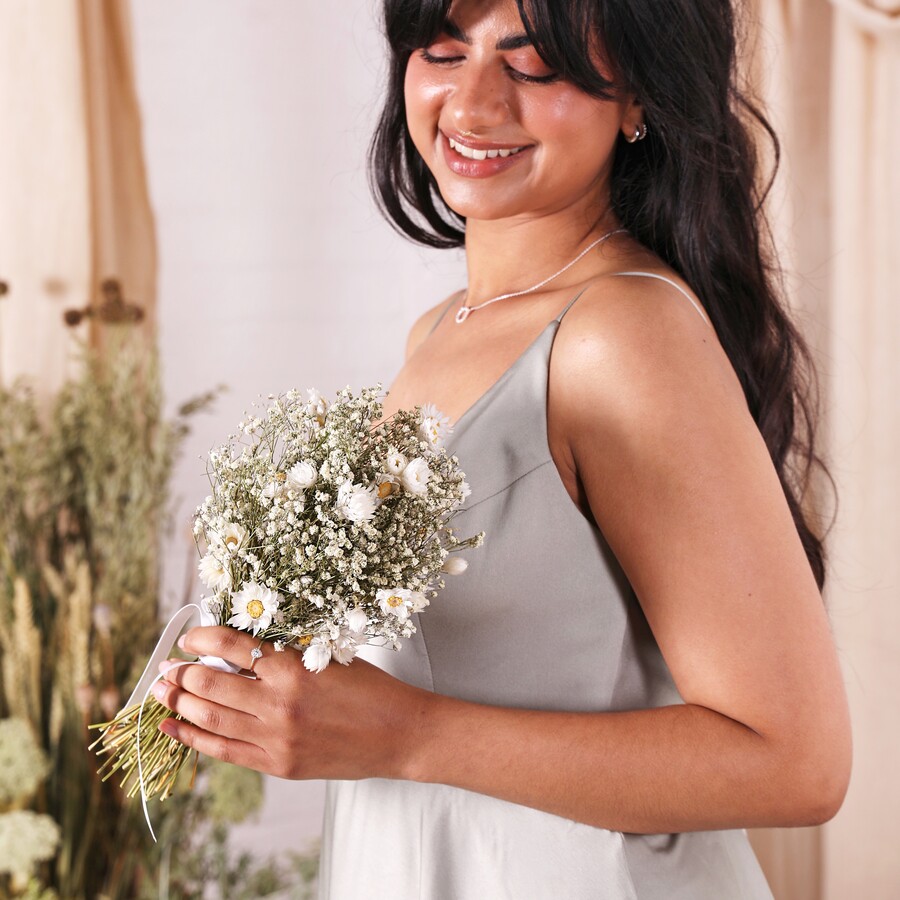 Dorothy Dried Flower Bridesmaid Wedding Posy | Lisa Angel
