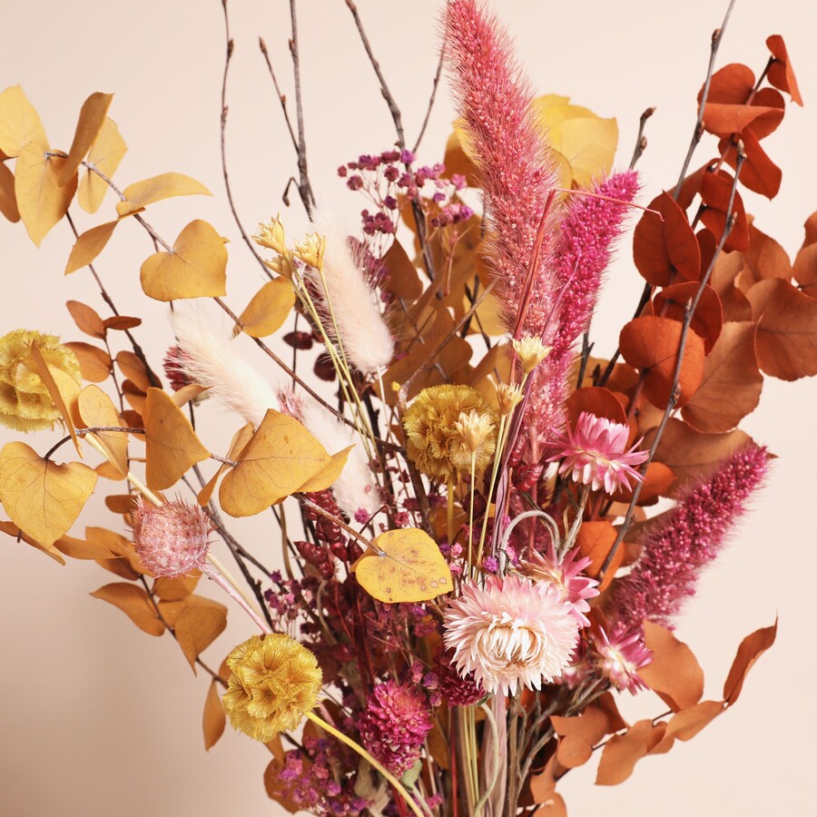 Amber Harvest Luxury Dried Flower Bouquet | Lisa Angel