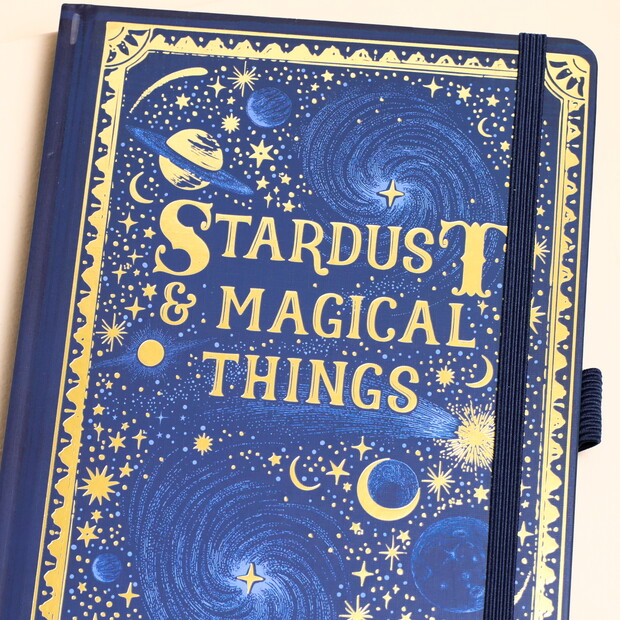 Stardust & Magical Things Hardback Notebook | The Art File | Lisa Angel