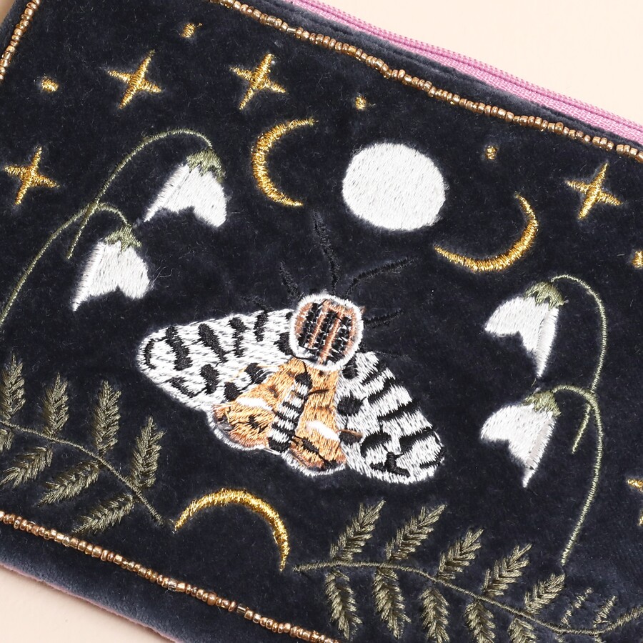 Secret Garden Moth Pouch | House of Disaster | Lisa Angel