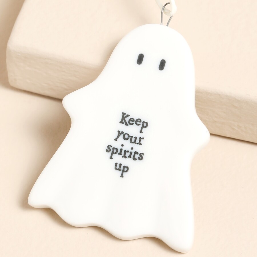 Keep Your Spirits Up Hanging Ghost | East of India | Lisa Angel
