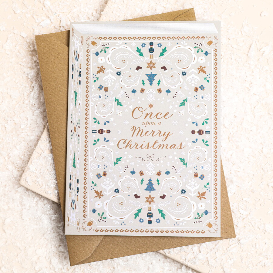 Once Upon a Novel Christmas Card | Lisa Angel