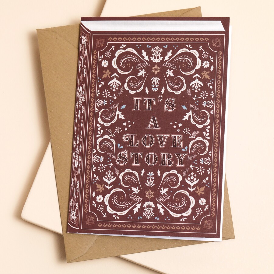 Love Story Greetings Card | Lisa Angel