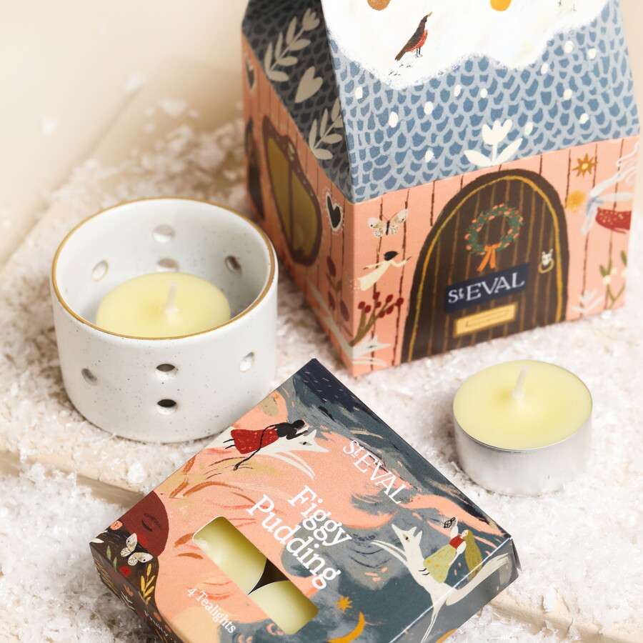 Figgy Pudding Cottage Candle | St Eval | Lisa Angel