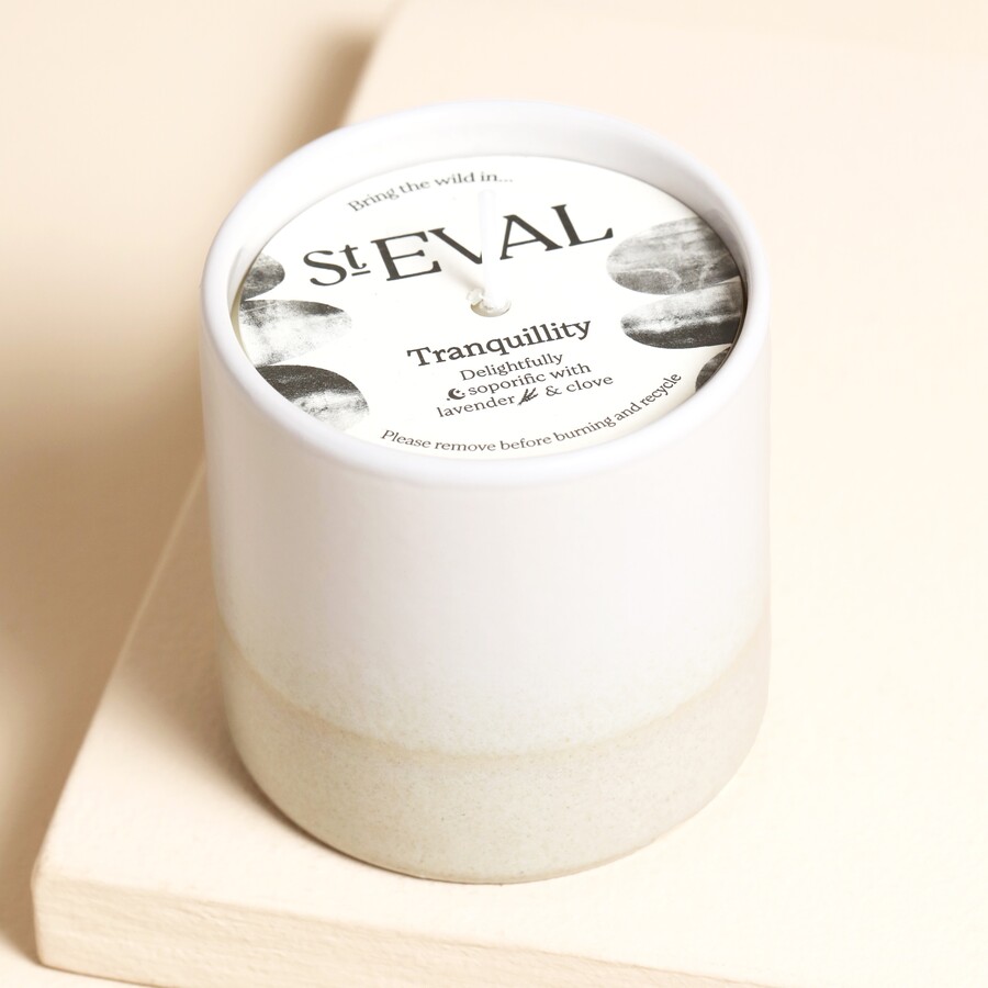 Tranquility Sea & Shore Pot Candle | St Eval | Lisa Angel