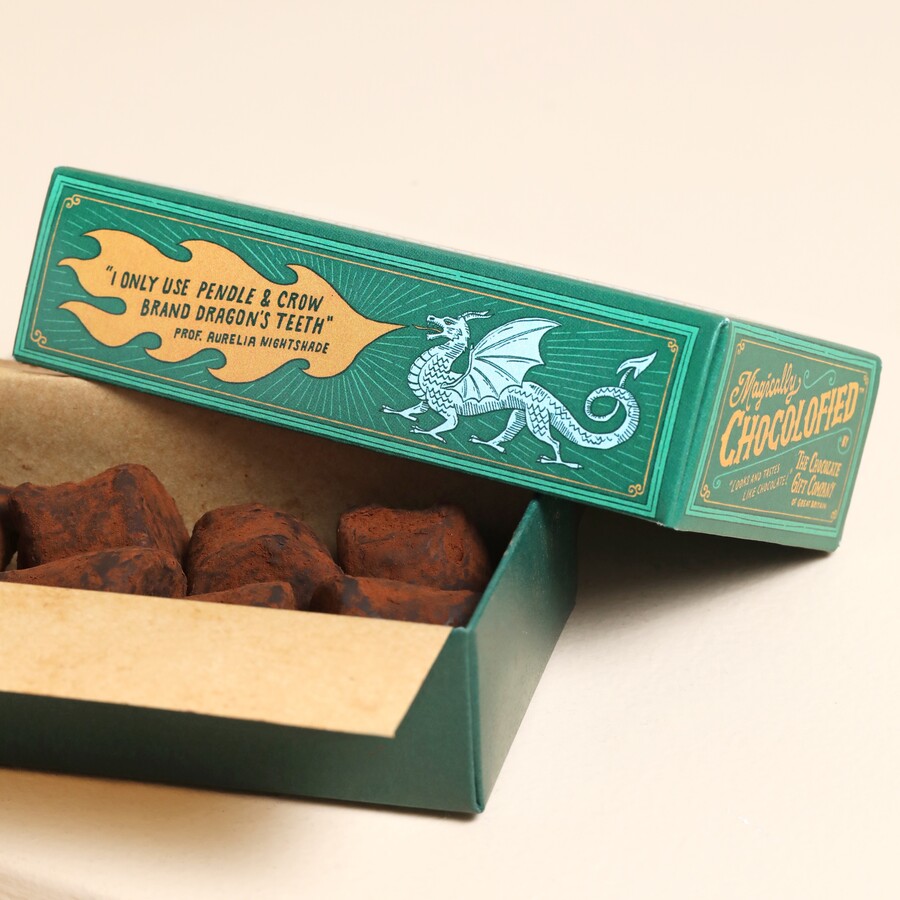 Salted Caramel Chocolate Dragon Teeth | The Chocolate Gift Co. | Lisa Angel