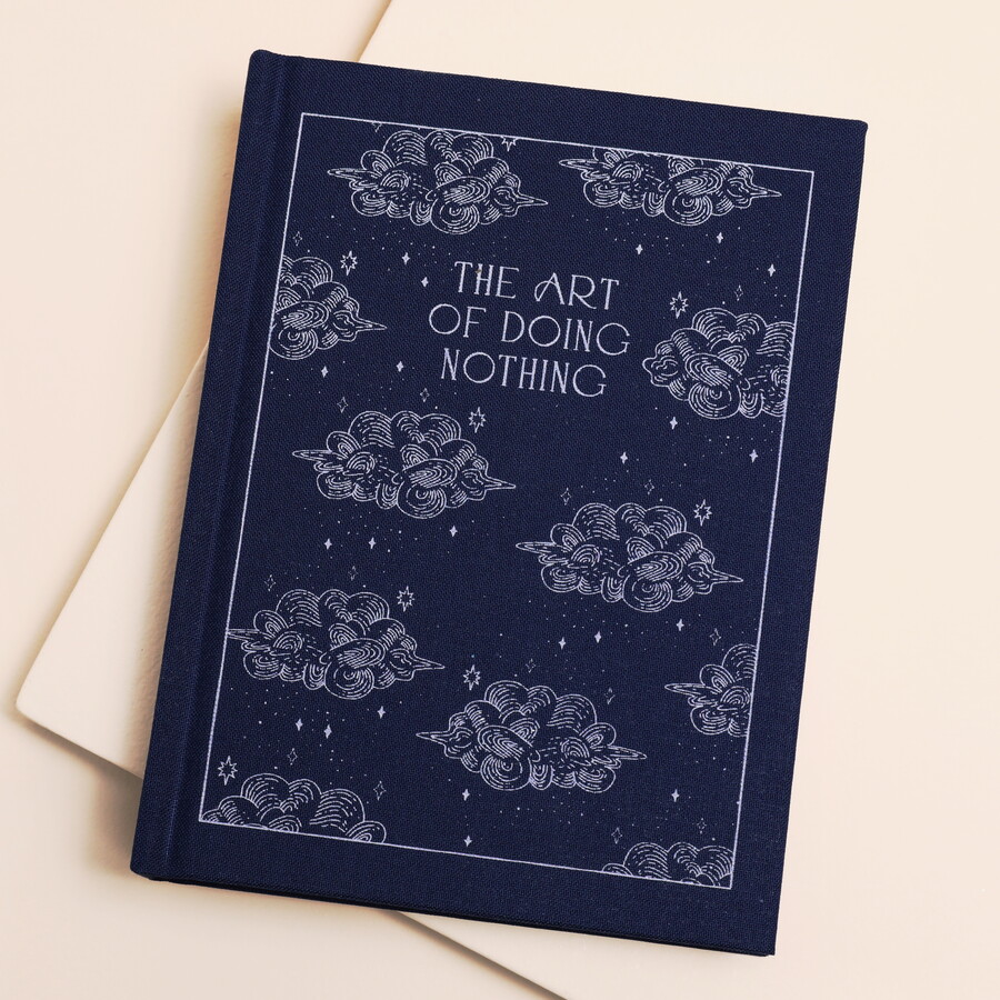 Art of Doing Nothing Self Help Notepad | Designworks | Lisa Angel