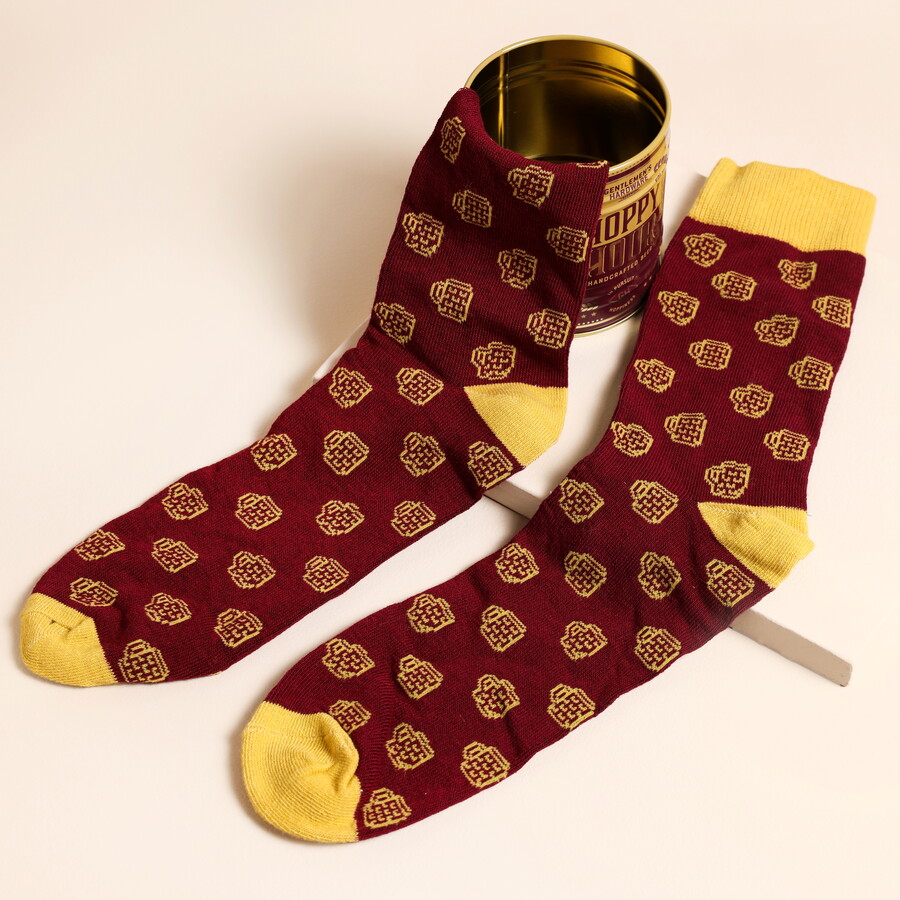 Beer Can with Socks | Gentleman's Hardware | Lisa Angel
