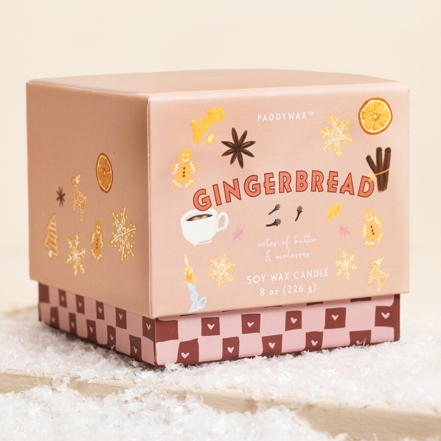Bistro Gingerbread Ceramic Candle | Paddywax | Lisa Angel
