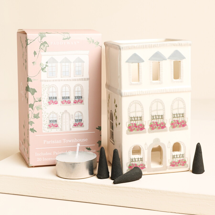 Parisian Townhouse Style Incense and Tea Light Holder | Paddywax | Lisa ...