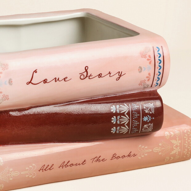 Stack of Books Ceramic Planter | Home Accessories | Lisa Angel