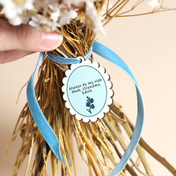 Personalised Wedding Memory Bouquet Token | Lisa Angel