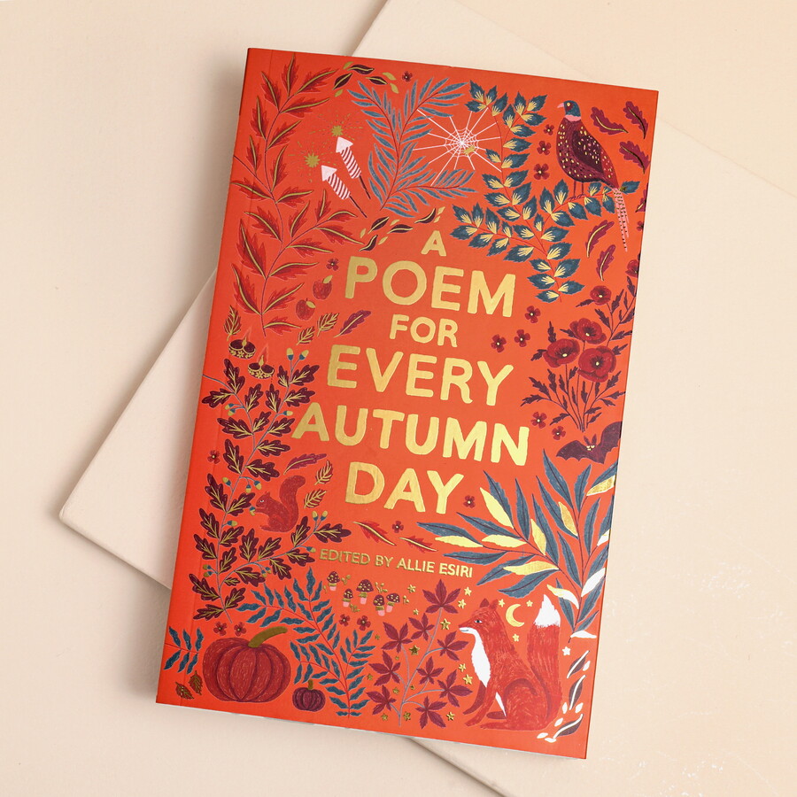 A Poem for Every Autumn Day Book | Homeware | Lisa Angel