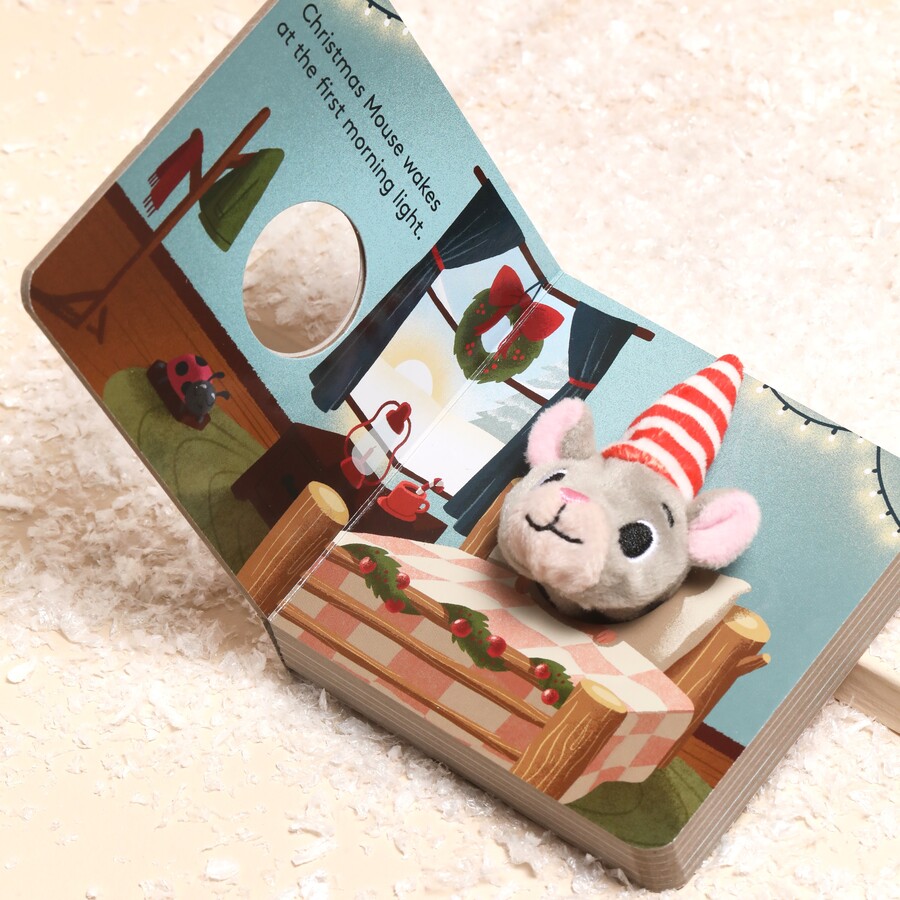 Christmas Mouse Finger Puppet Book | Emily Dove | Lisa Angel