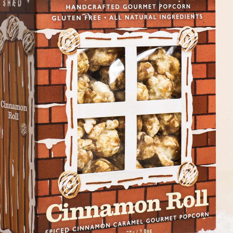 Cinnamon Roll Popcorn | Popcorn Shed | Lisa Angel