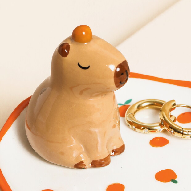 Capybara Trinket Dish | Sass & Belle | Lisa Angel