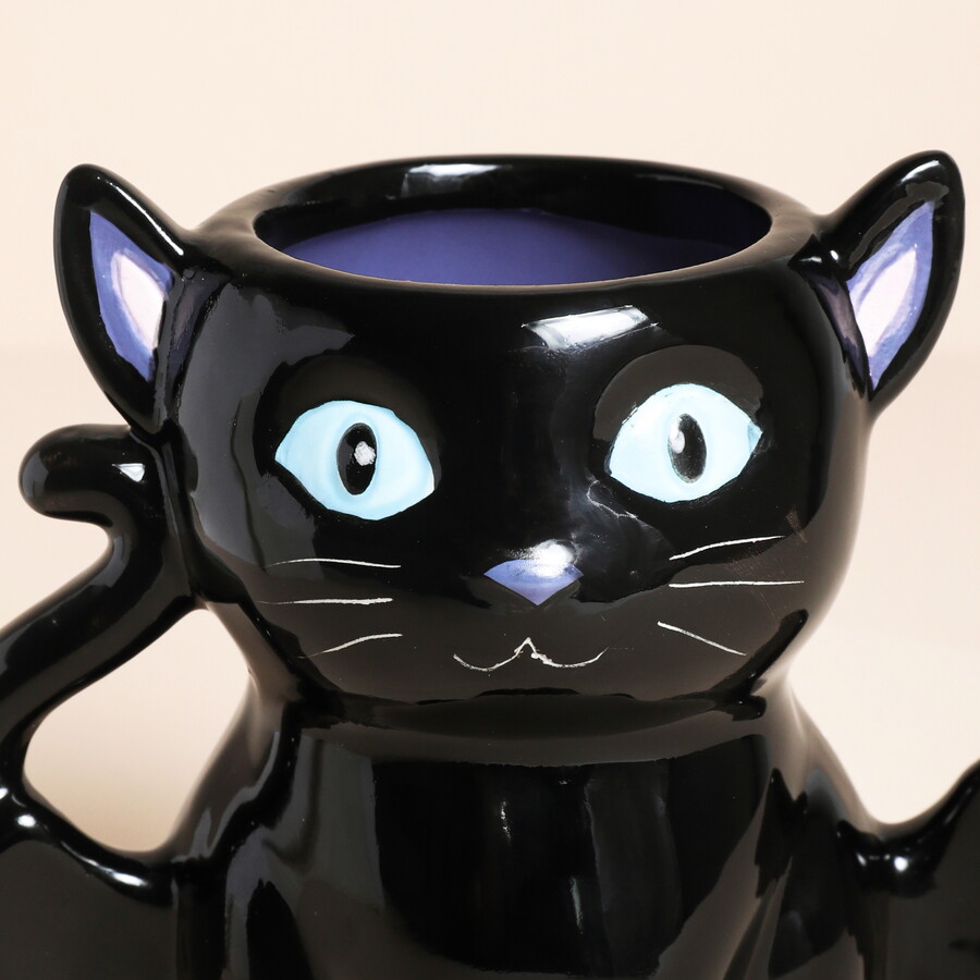 Cute and Creepy Bat Cat Mug | Something Different | Lisa Angel
