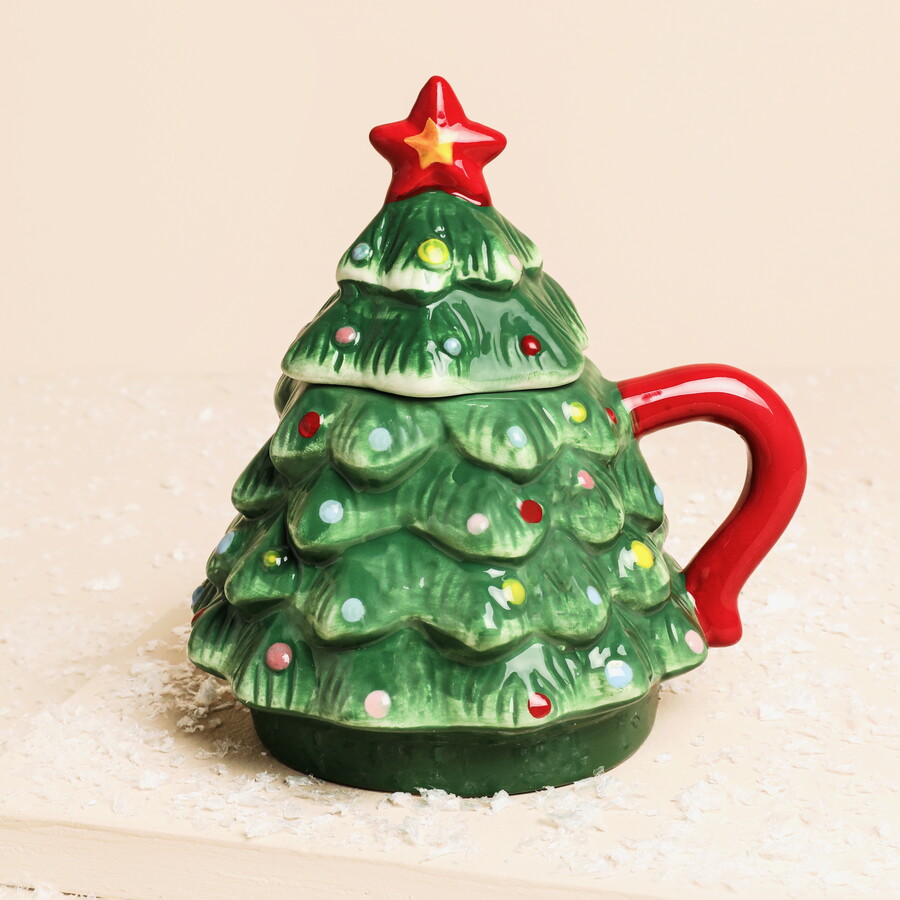 Nostalgic Christmas Tree Mug | Something Different | Lisa Angel