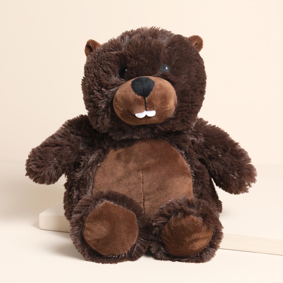 Beaver Microwaveable Soft Toy | Warmies | Lisa Angel