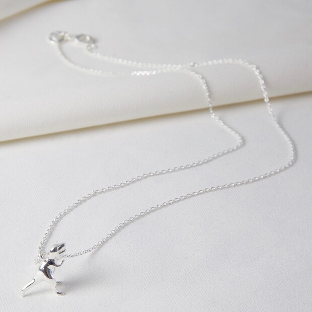 Silver T-Rex Dinosaur Necklace | Jewellery | Lisa Angel