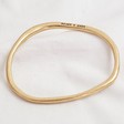 Personalised Organic Shape Bangle | Jewellery | Lisa Angel