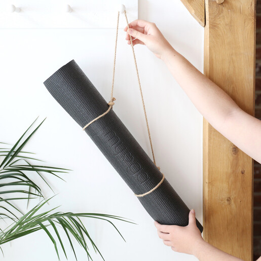 Black Yoga Mat | Health & Fitness | Lisa Angel