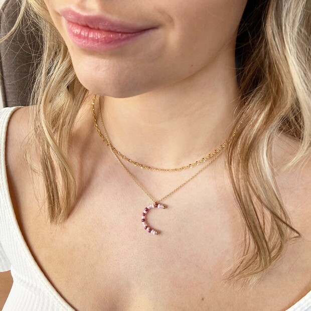 Gold Infinity Chain Necklace | Simple Jewellery | Lisa Angel