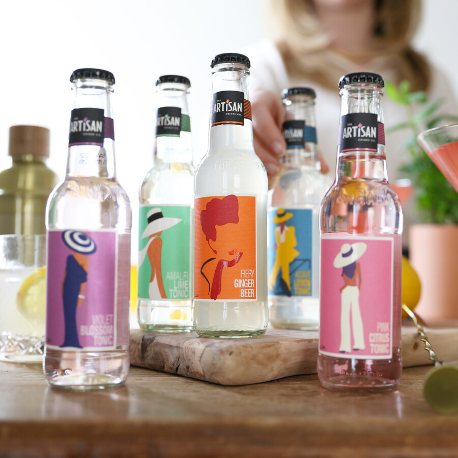 The Artisan Drinks Co. Agave Lemon Tonic | Lisa Angel