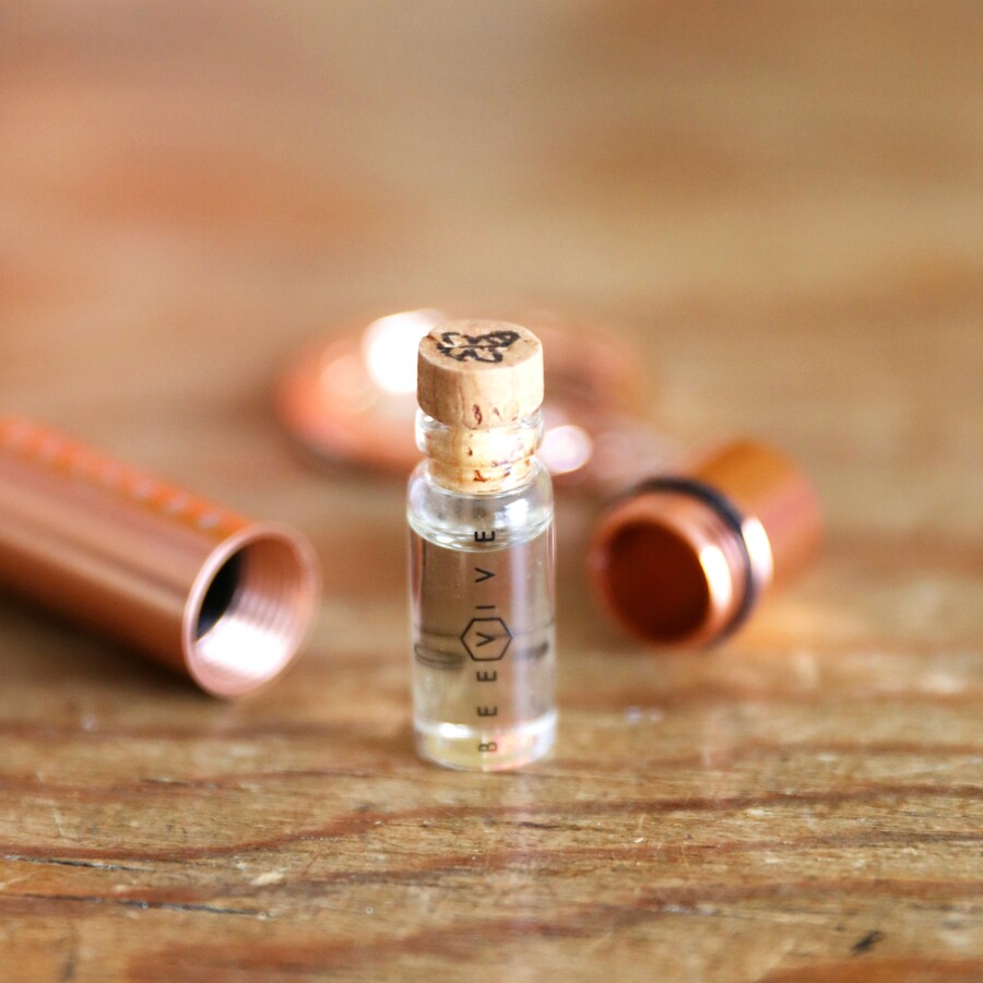 Bee Revival Kit Keyring in Rose Gold | Beevive | Lisa Angel