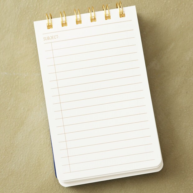 Live By The Sun Flip Notebook | Designworks Ink | Lisa Angel