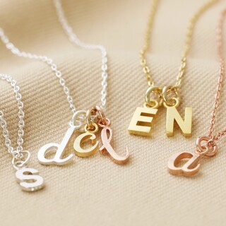 Initial Necklace | Ladies' Alphabet Necklaces | Lisa Angel Jewellery