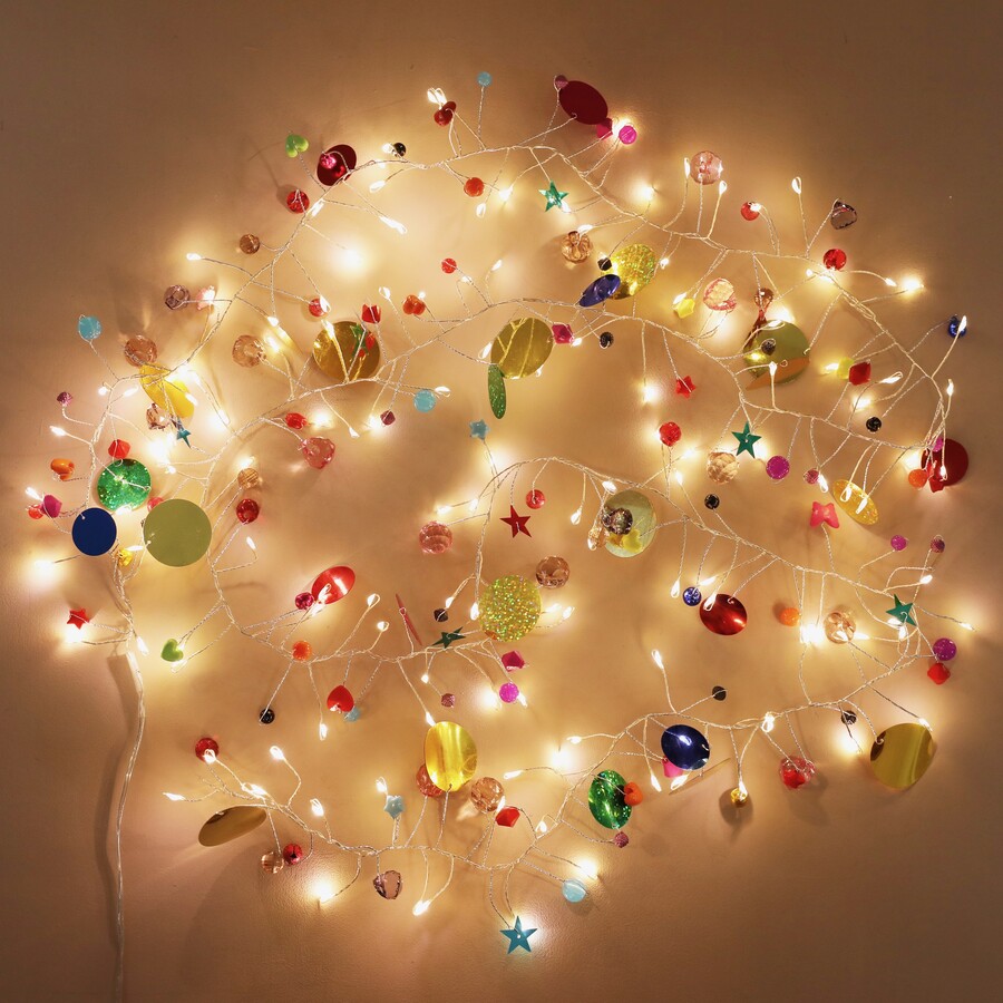 Plug In Colourful Charm Wire String Lights | Lisa Angel
