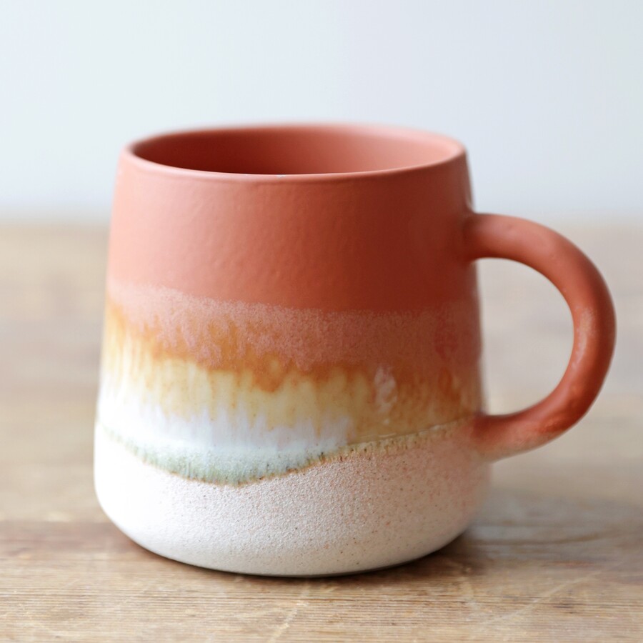 Mojave Glaze Brown Mug | Sass & Belle | Lisa Angel